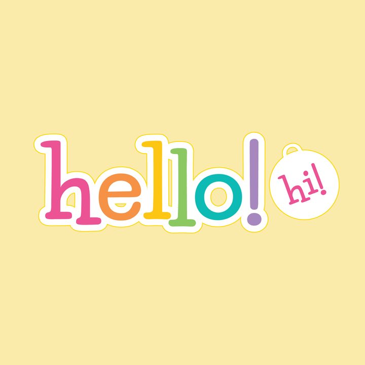 Hello SVG Card and Scrapbook Embellishment – Especially Paper
